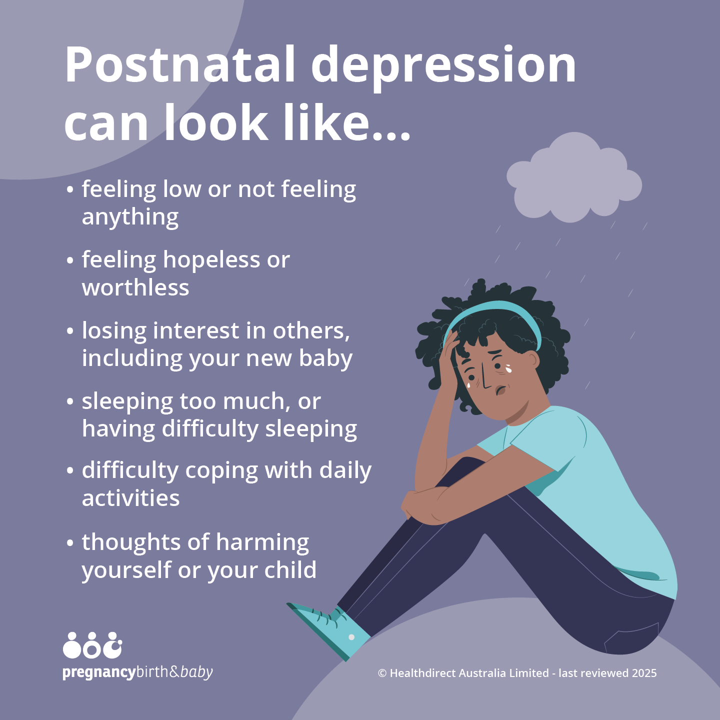Postnatal Depression Healthdirect